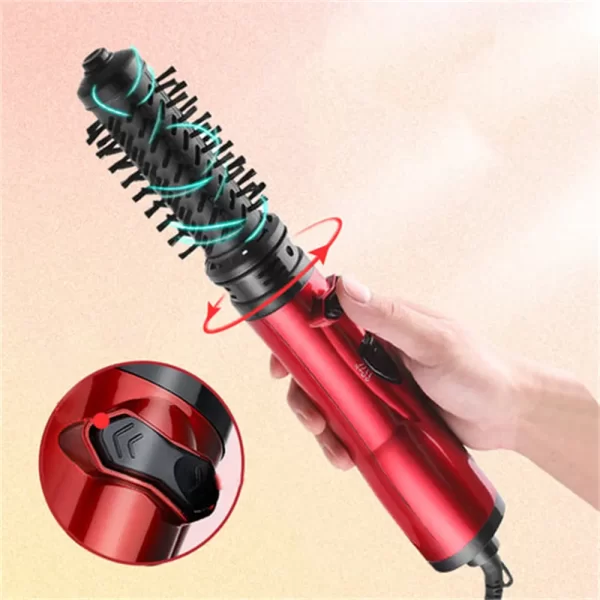 3-in-1 Interchangeable Brushes 360° Rotating Hair Styler – Toinsho